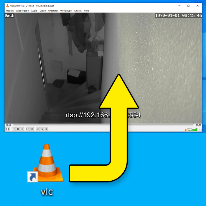 RTSP automatisch in VLC starten | Überwachungskamera-Berater