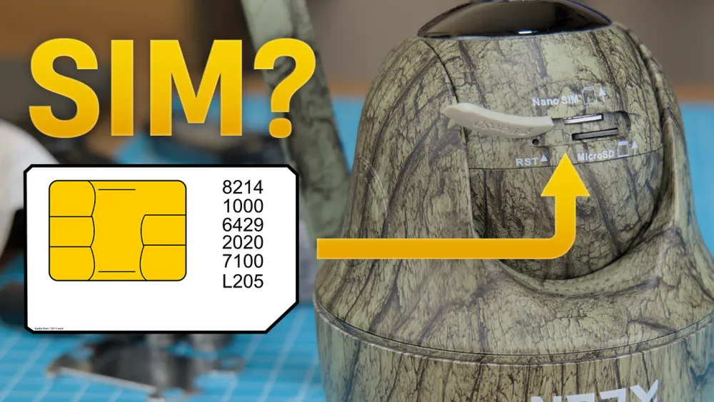 SIM-Karte für Überwachungskamera - ACHTUNG! | Überwachungskamera-Berater