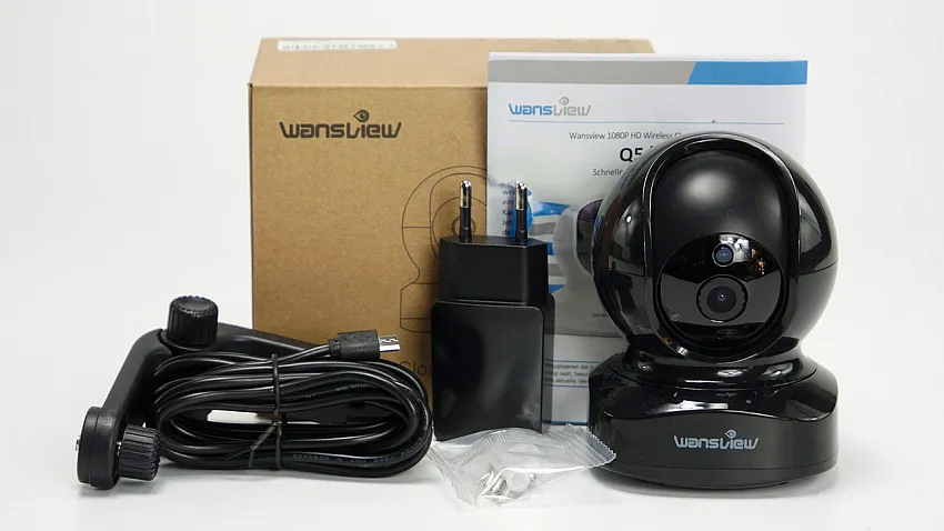 Wansview Q5 im Test preisgunstige WLAN Cloud Kamera mit App und Motorsteuerung WLAN Kamera